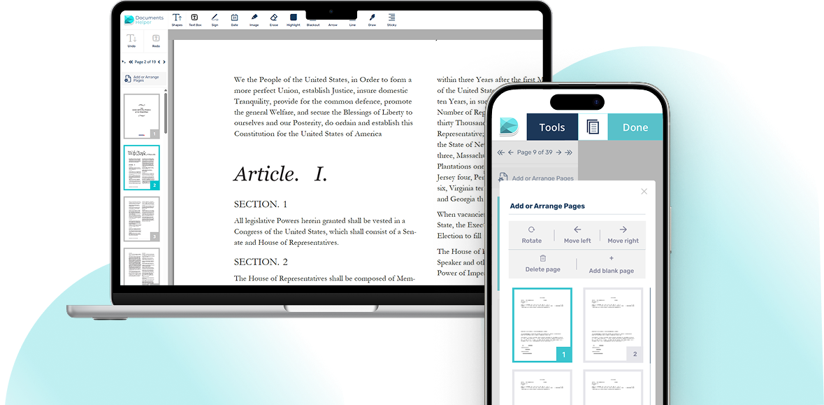PDF Editor Software - Documents Helper